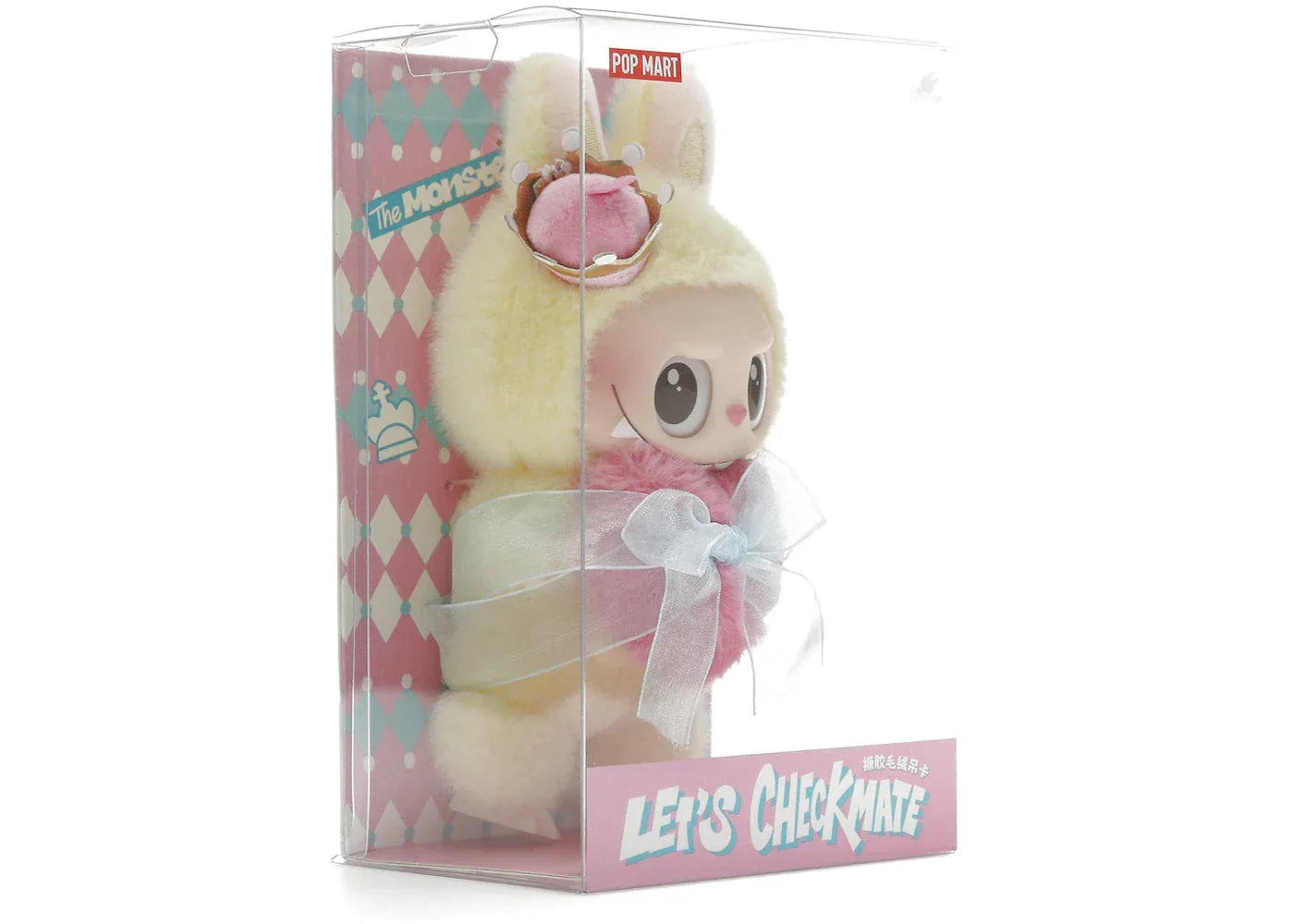 Pop Mart Labubu The Monsters Let's Checkmate Series Vinyl Plush Hangin