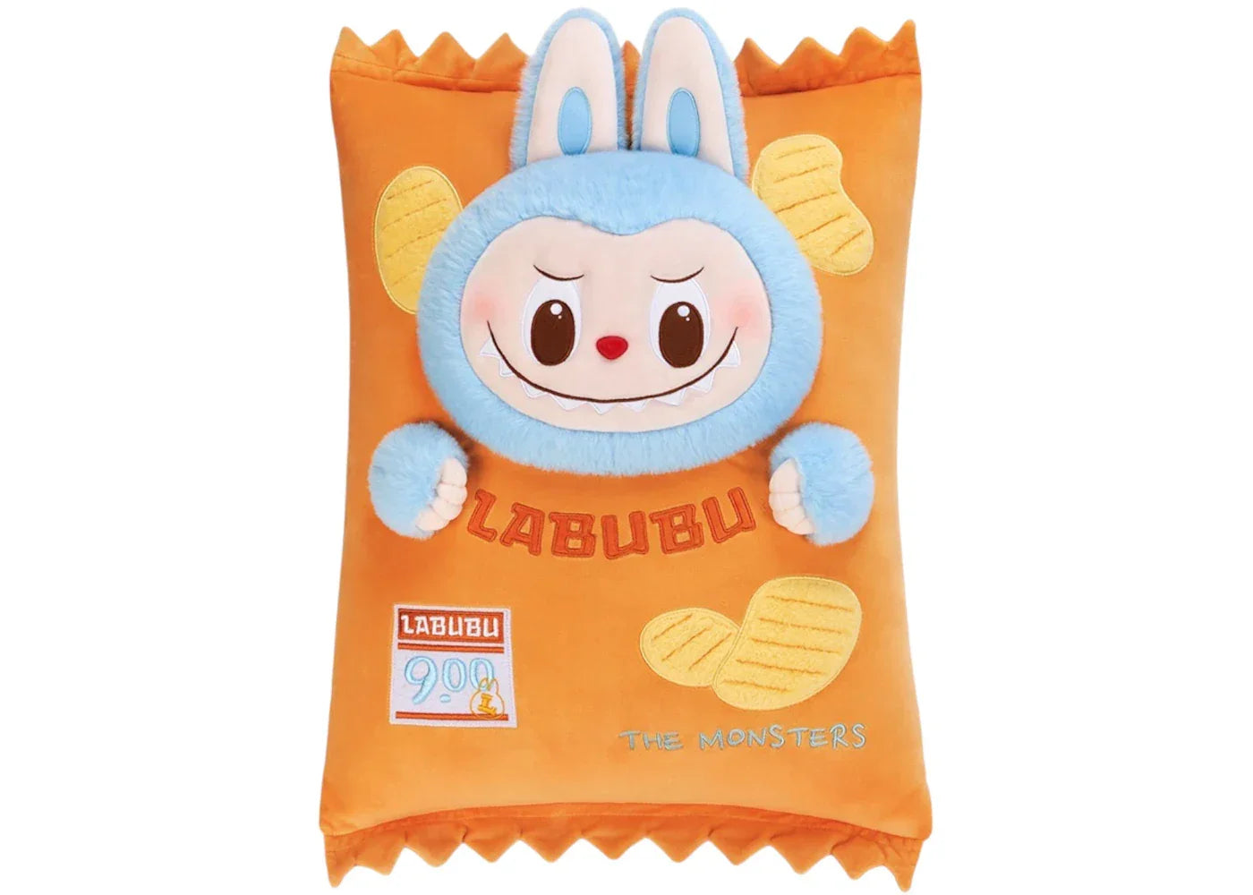 Pop Mart Labubu The Monsters Wacky Mart Series Chips Pillow