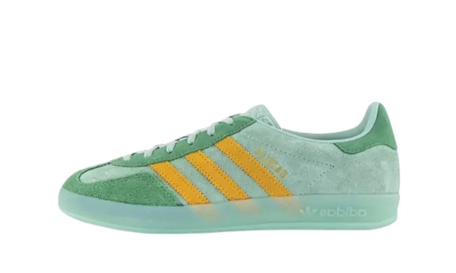 adidas Gazelle Indoor Hazy Green Crew Yellow (W)