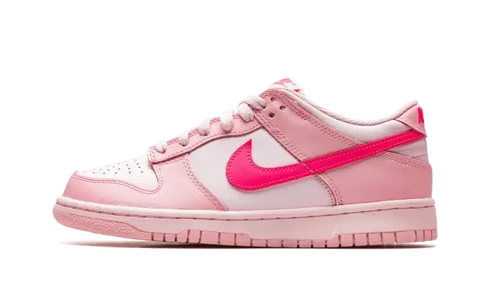 Nike Dunk Low Triple Pink (GS) (Barbie)