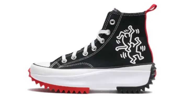 Converse Run Star Hike Hi Keith Haring Black